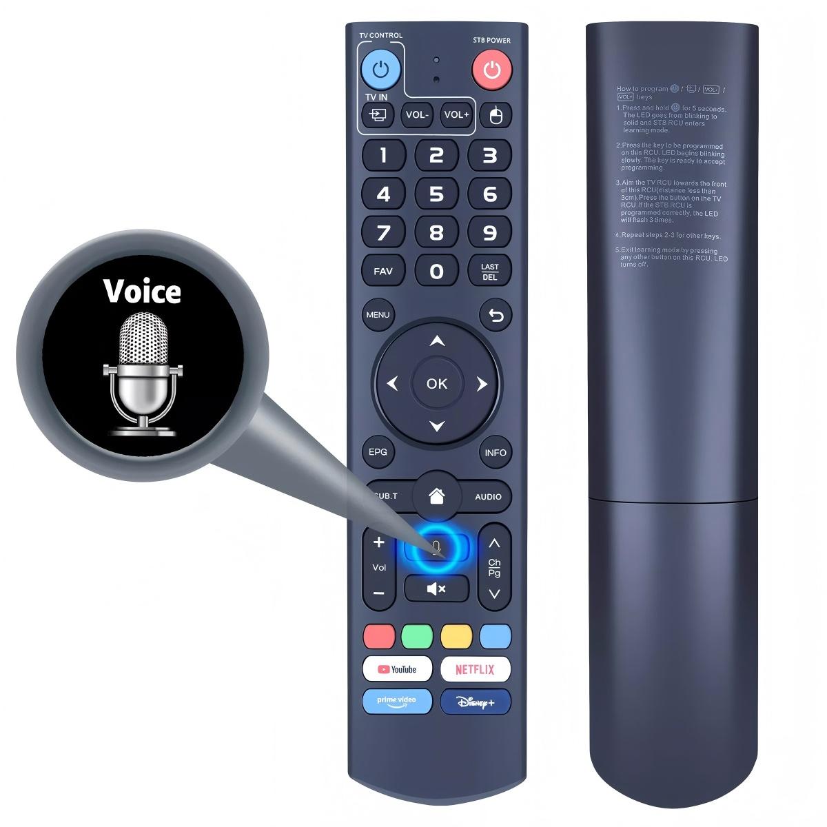 vSeeBox V3/V5 Pro remote | Original vSeeBox Voice Remote Control ...