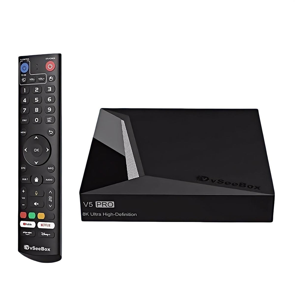 vSeeBox V5 Pro | The 8K HDR Android TV Box for 2025 – vSeeBox Official ...