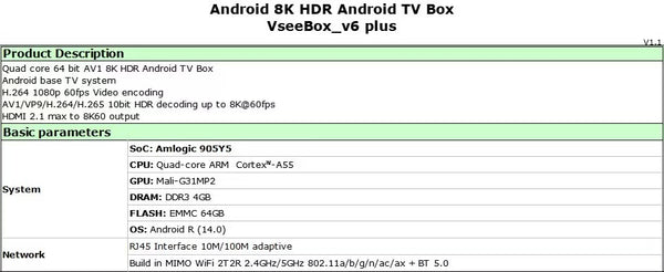 vSeeBox V6 Plus Android TV Box (2025 Latest) | Upgraded from V3 Plus ...