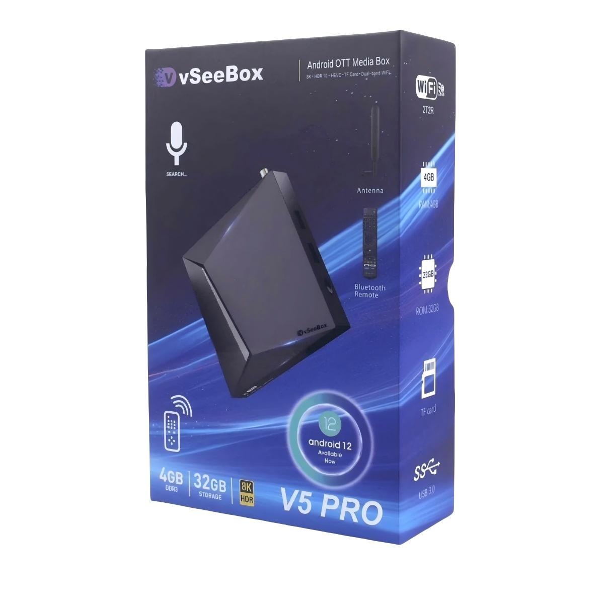vSeeBox V5 Pro | The 8K HDR Android TV Box for 2025 – vSeeBox Official ...