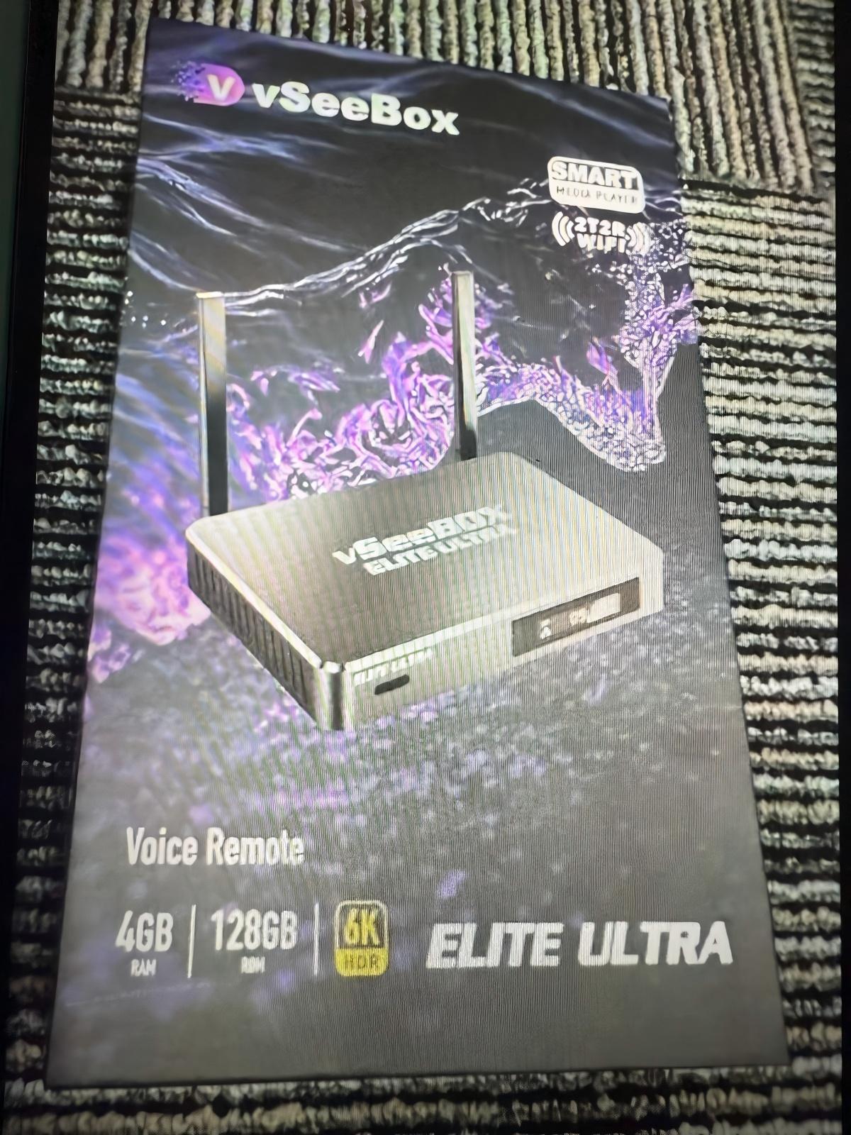 VSeeBox Elite Ultra | 8K Streaming, Android 12 Operating System ...