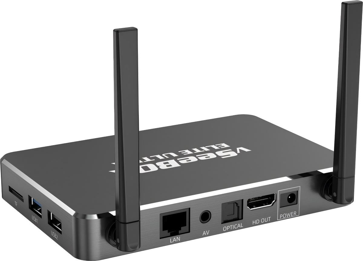 VSeeBox Elite Ultra | 8K Streaming, Android 12 Operating System ...