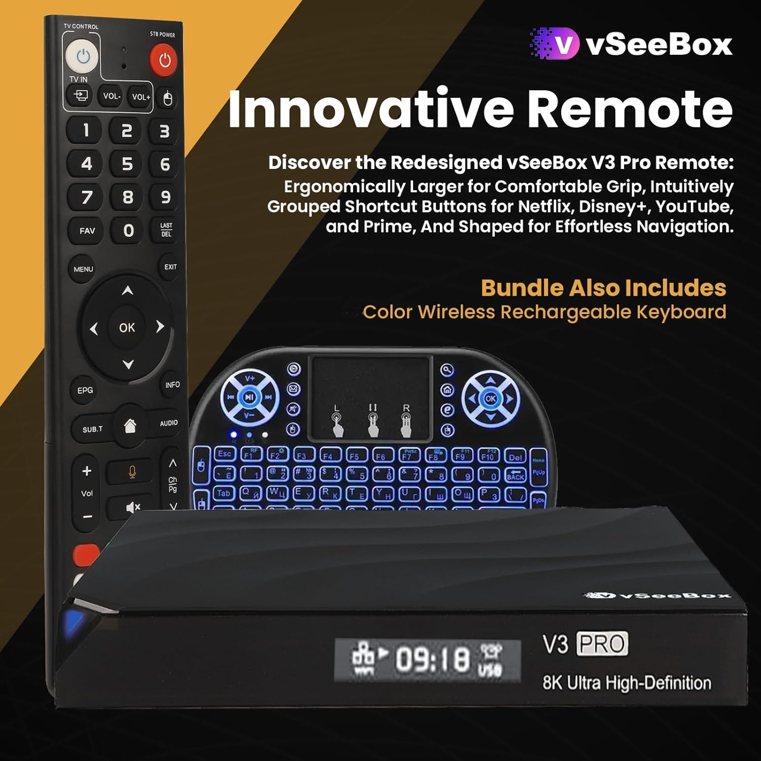 VSeeBox V3 Pro - Ultimate 8K Android TV Box | vSeeBox Official Store
