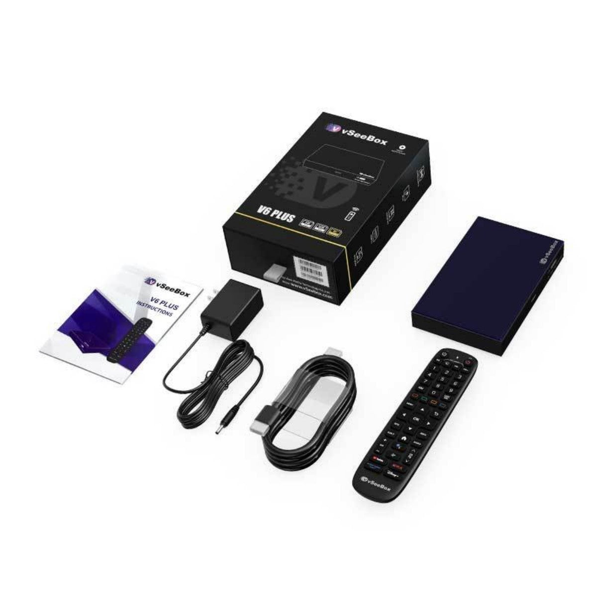 vSeeBox V6 Plus Android TV Box (2025 Latest) | Upgraded from V3 Plus ...